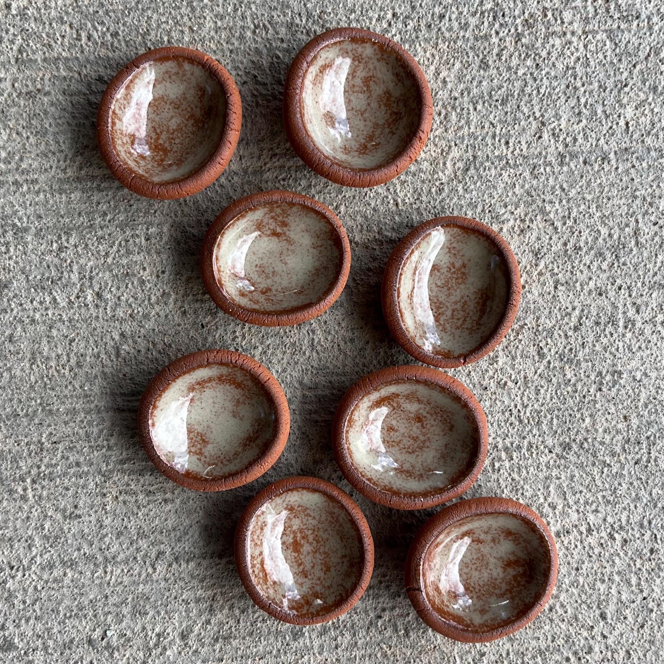I Handmade Ceramic Stress Relieving Worry Stones Thumb Stones Glazed ...