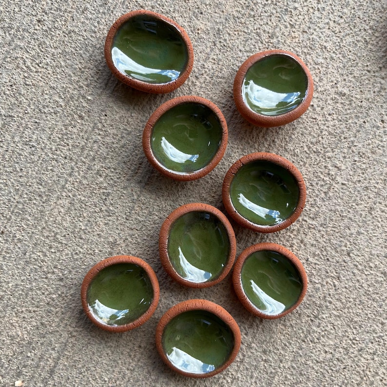 I Handmade Ceramic Stress Relieving Worry Stones Thumb Stones Glazed ...