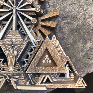 Legend of Zelda Master Sword Triforce Mural - Etsy