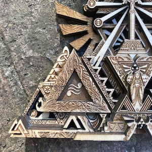 Legend of Zelda Master Sword Triforce Mural - Etsy