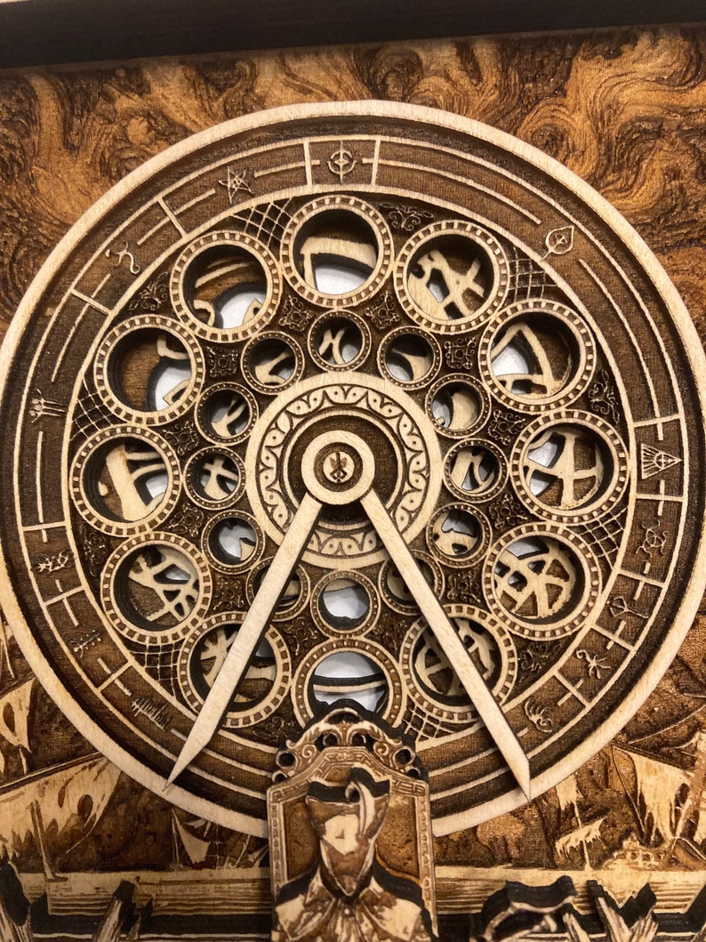 Bloodborne Wood Engraving: Lady Maria on the Astral Shore - Etsy