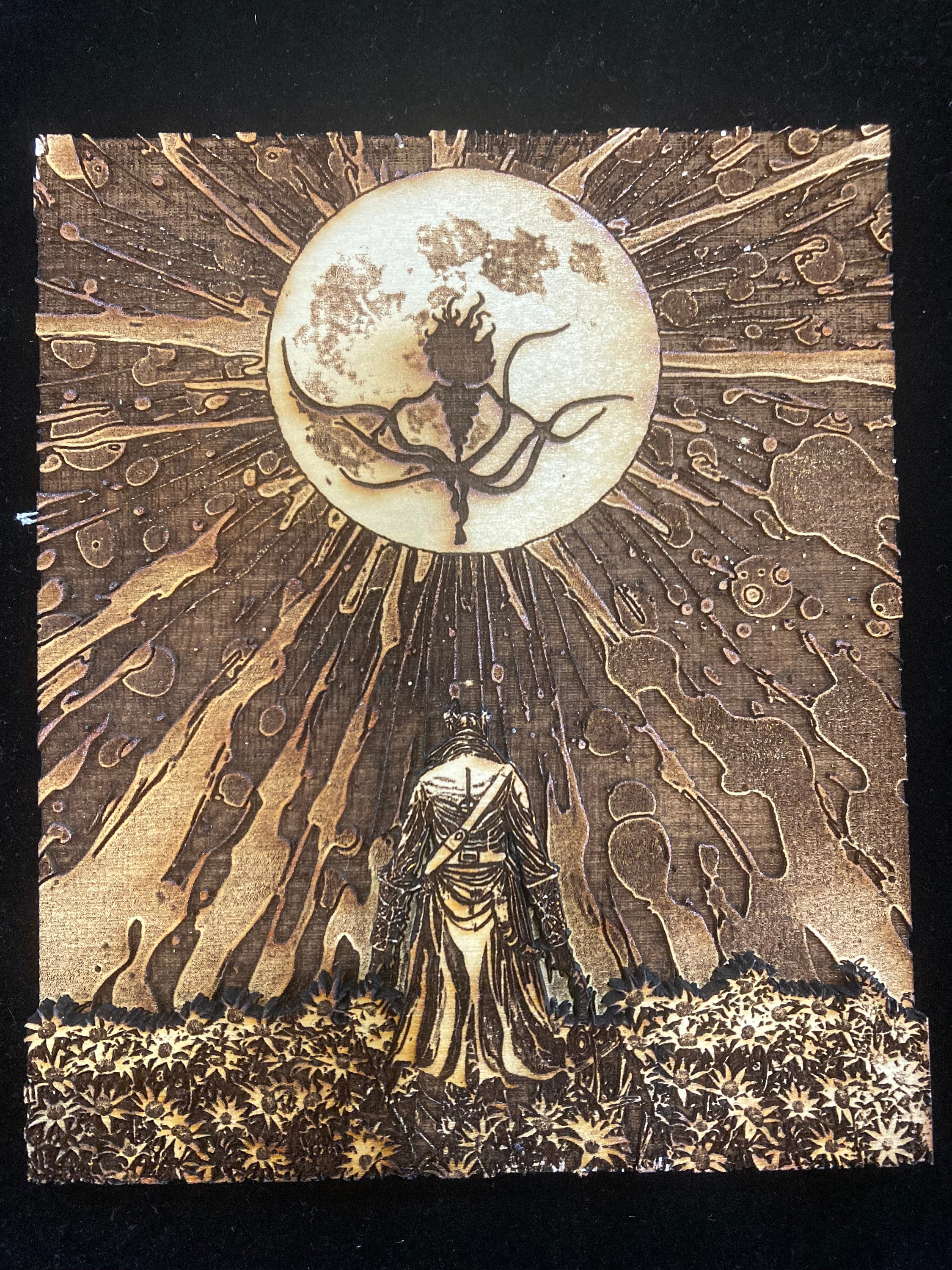 Bloodborne Wood Engraving: the Moon Presence - Etsy