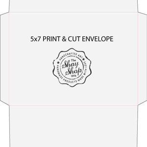 HAPPY HOLIDAYS 5x7 Printable Greeting Card & Envelope - Etsy