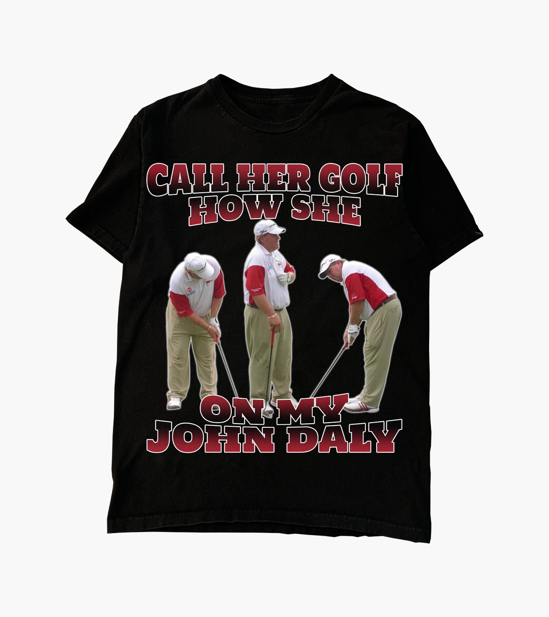 John Daly Vintage Bootleg Style Graphic Tee, T-shirt, Shirt - Etsy