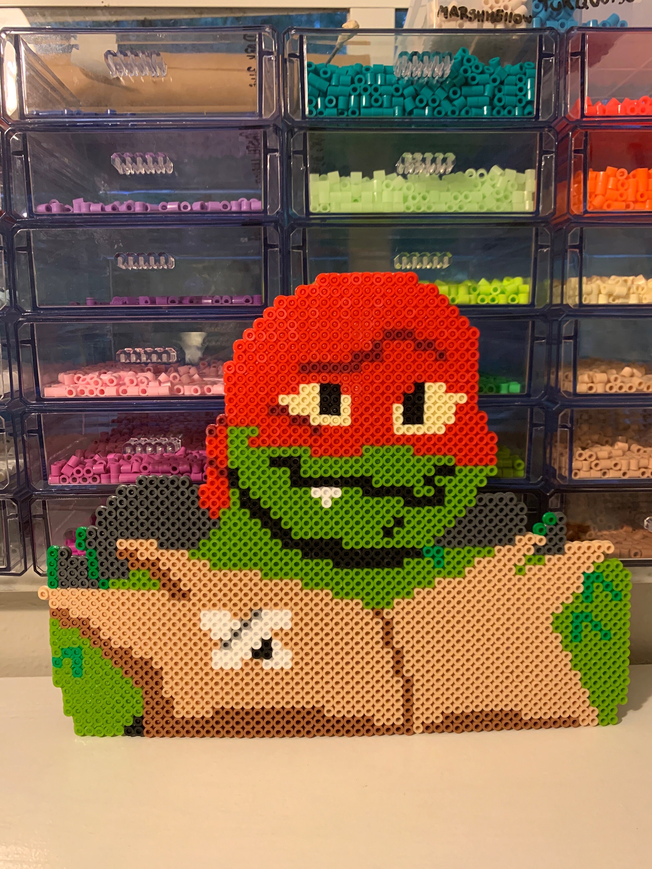 Rise Raph Perler - Etsy