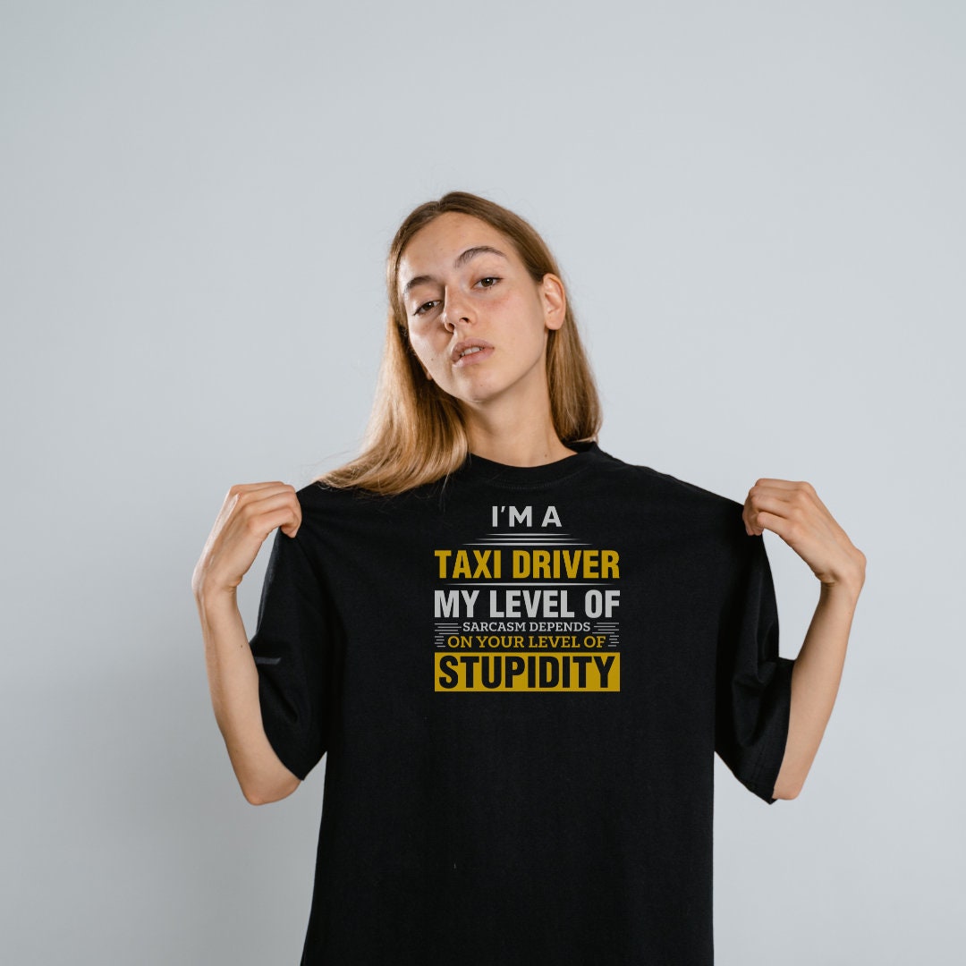 Show Your Appreciation With This Taxi Driver Themed T-shirt Paying ...