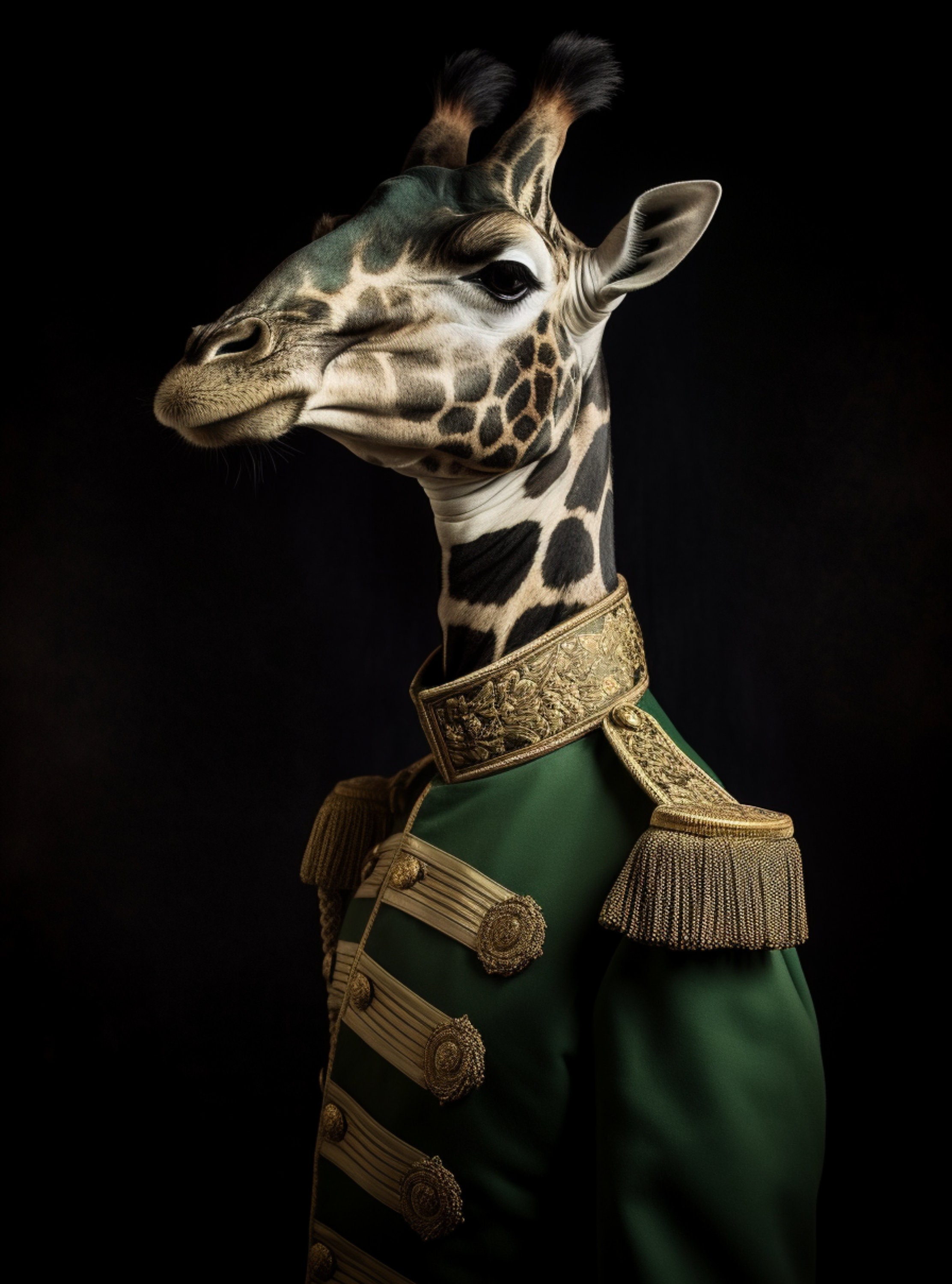 15 Printable Images of Royal Pet Portraits/ Animals Dressed in Royal ...