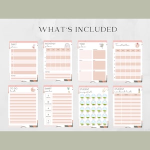 Editable Boho Teacher Planner - Etsy