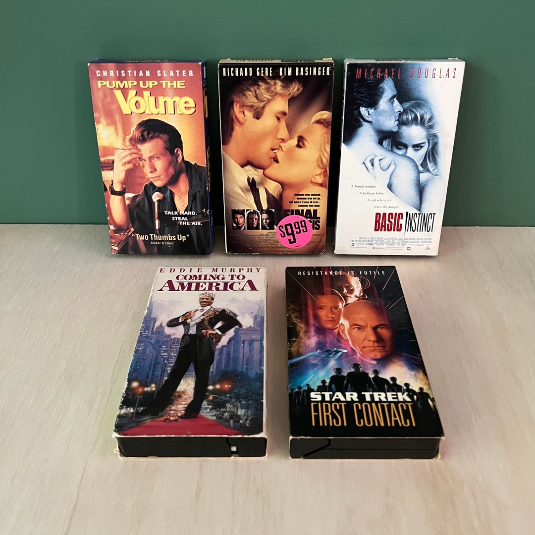 80's 90's Vintage VHS Collection Pump up the Volume - Etsy