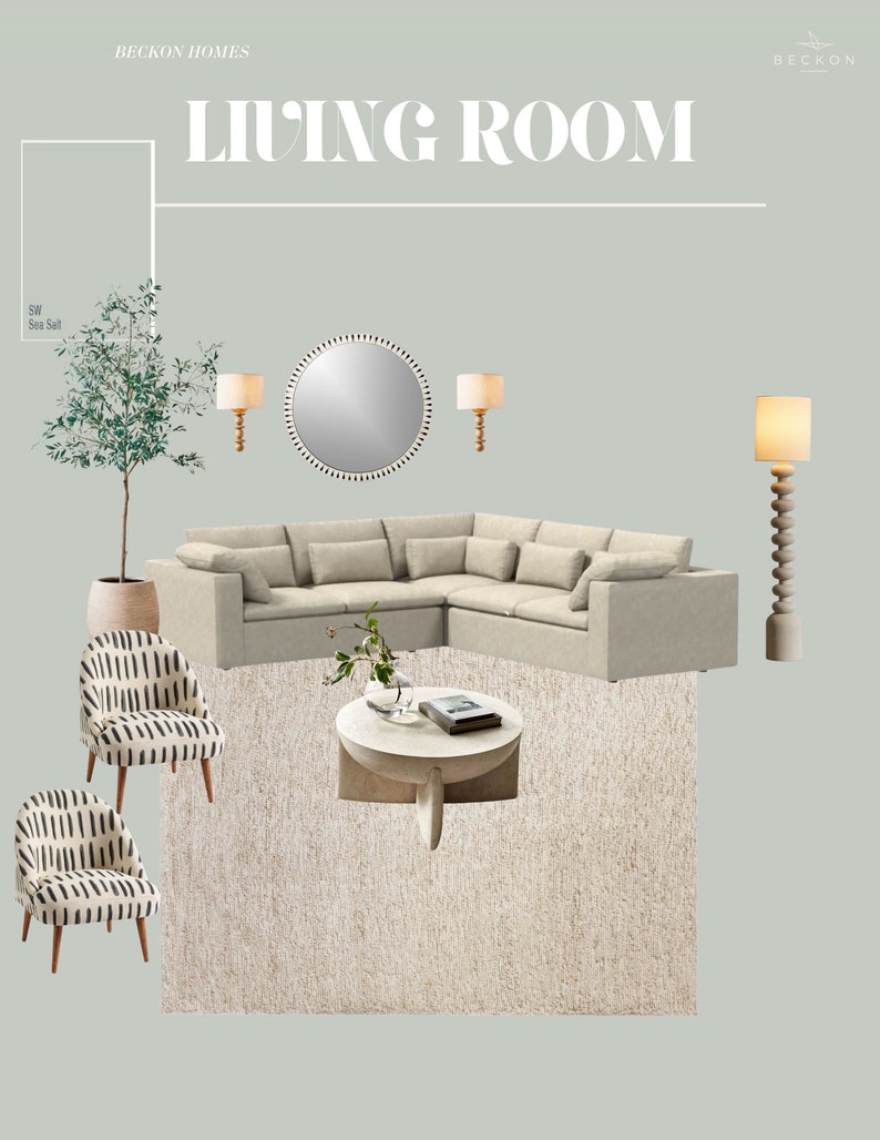 Coastal Chic Interior Design Kit: Transform Your Home, Rental, or Investment Property - Etsy