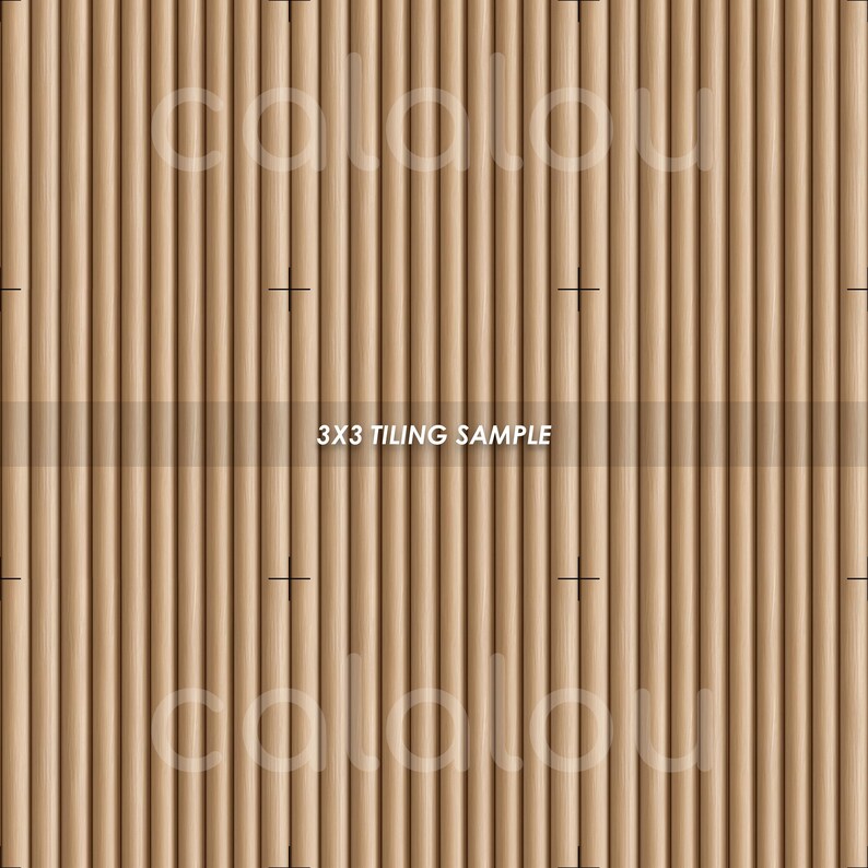 Oak Wood Tambour Half-round Paneling, 3 Finishes, Digital Texture/paper ...