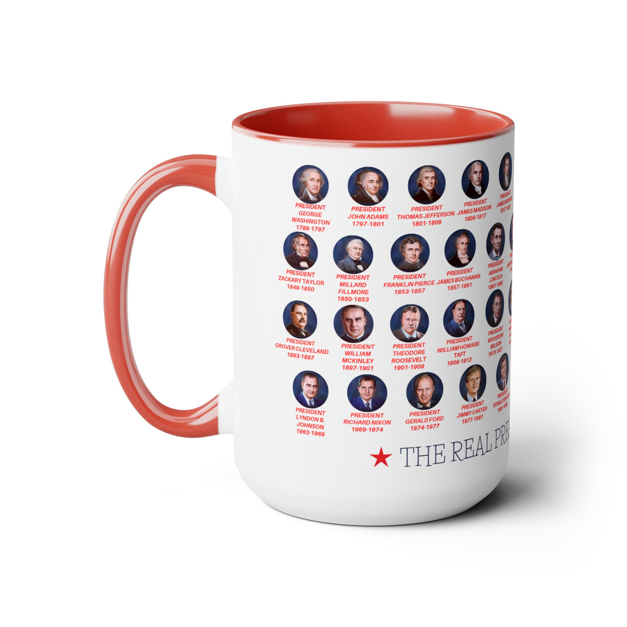 Presidents Mug, All Presidents of USA, Patriot, Gift for Historian ...