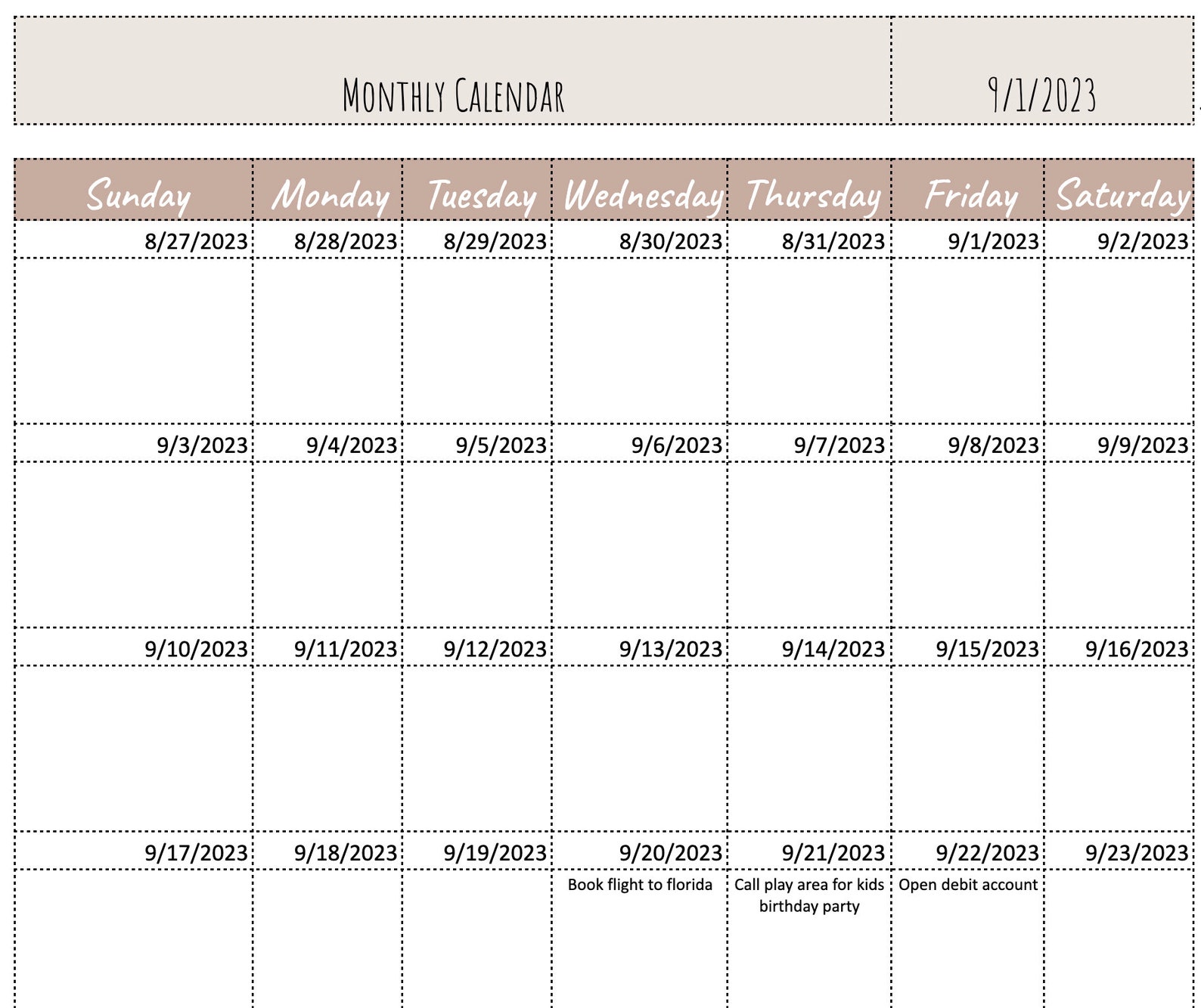 Monthly Task Planner To-do List for Googlesheets (INSTANT DOWNLOAD) - Etsy