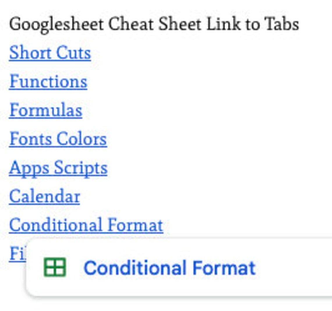 Google Sheets Cheat Sheet: Unlock the Power of Spreadsheets With Ease ...