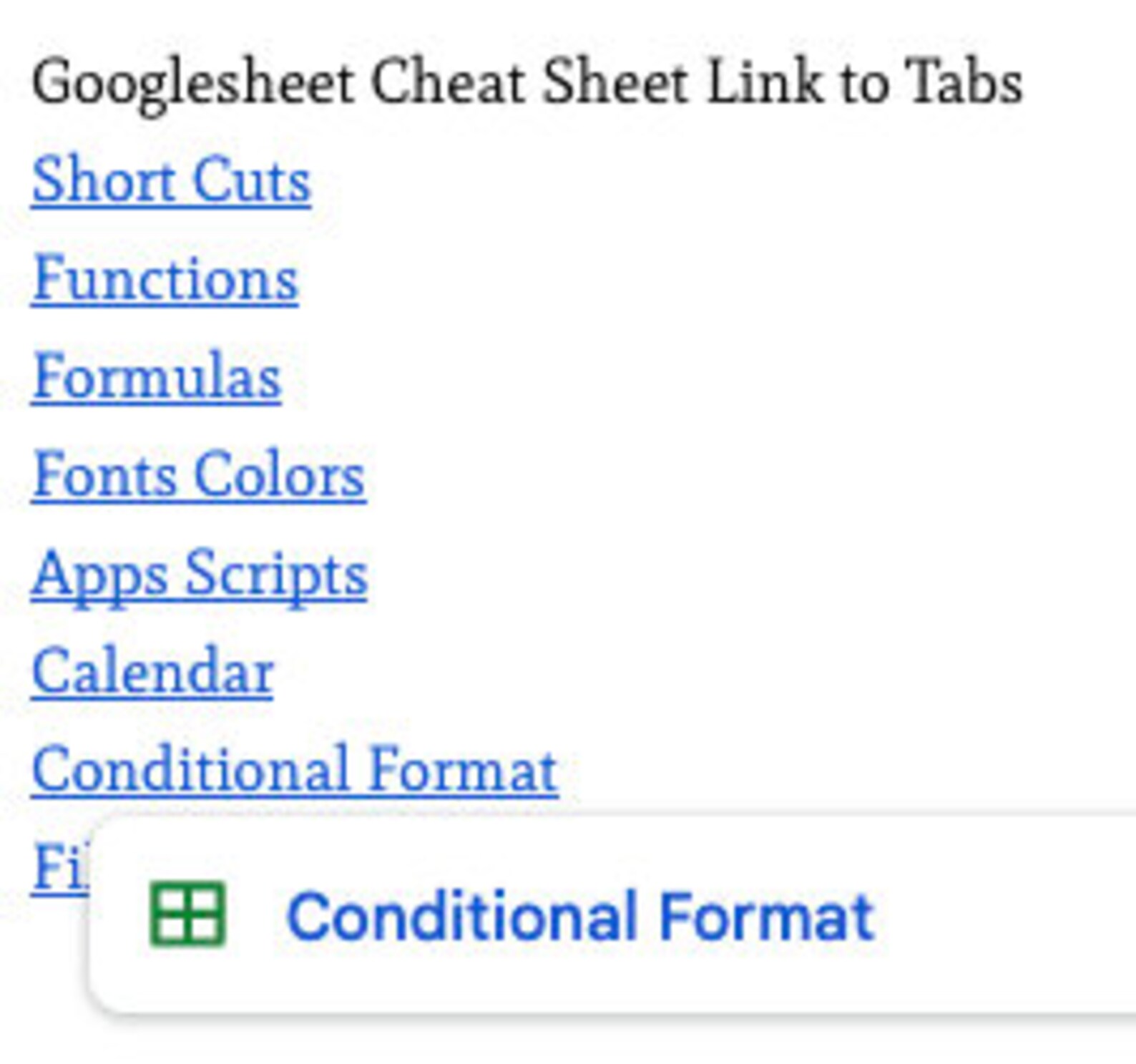 Google Sheets Cheat Sheet: Unlock the Power of Spreadsheets With Ease ...