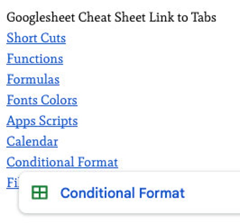 Google Sheets Cheat Sheet: Unlock the Power of Spreadsheets With Ease ...