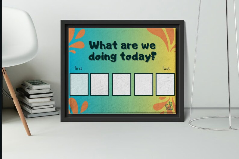 Editable Kids Daily Routine Cards Daily Visual Schedule Daily Rhythm ...