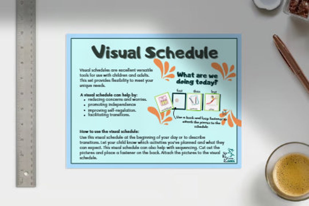 Editable Kids Daily Routine Cards Daily Visual Schedule Daily Rhythm ...