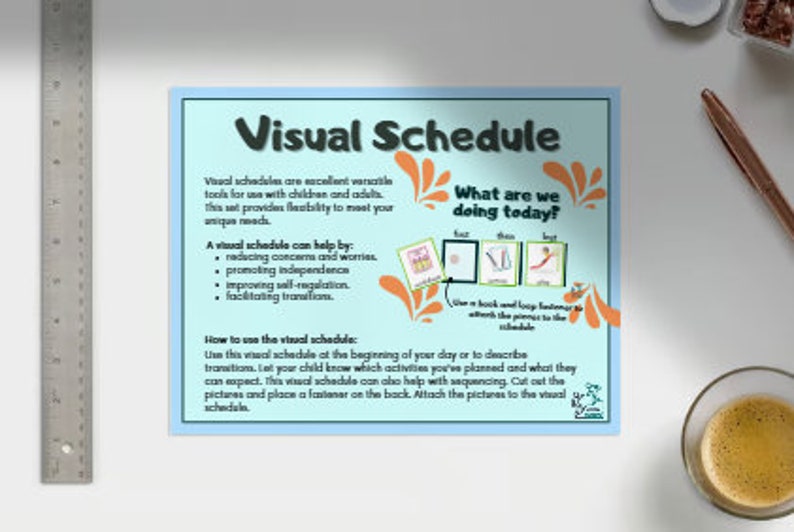 Editable Kids Daily Routine Cards Daily Visual Schedule Daily Rhythm ...