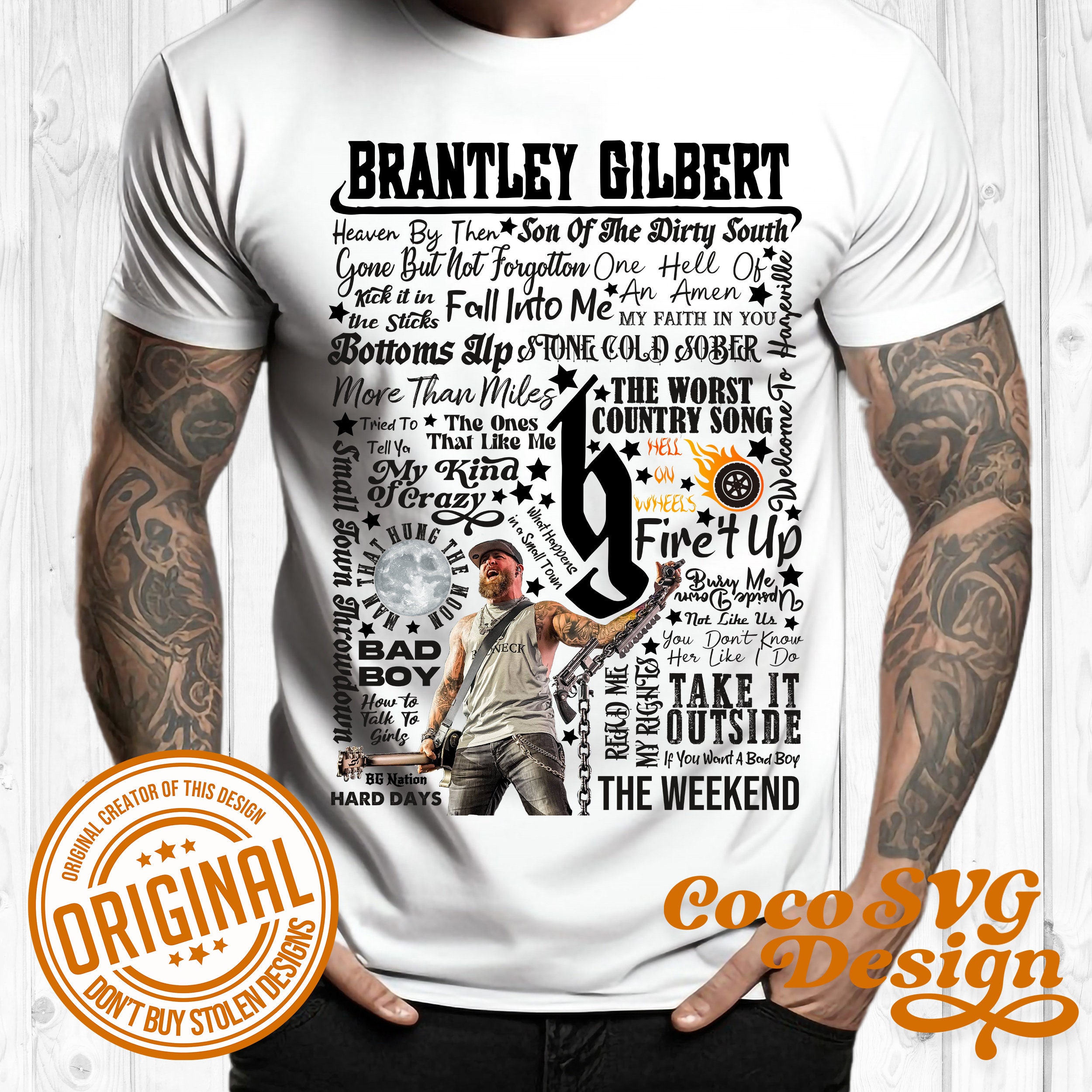 Brantley Gilbert Nation Tattoo