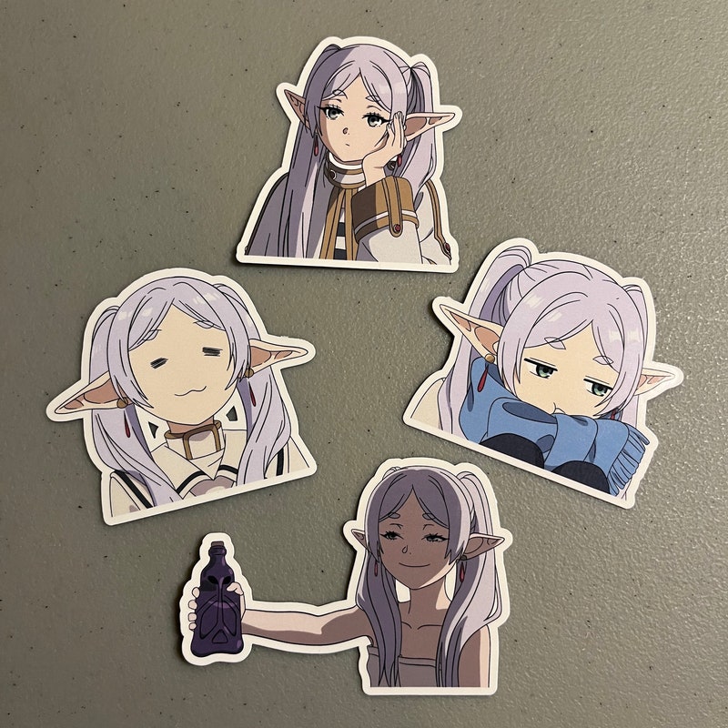 Frieren Stickers - Etsy