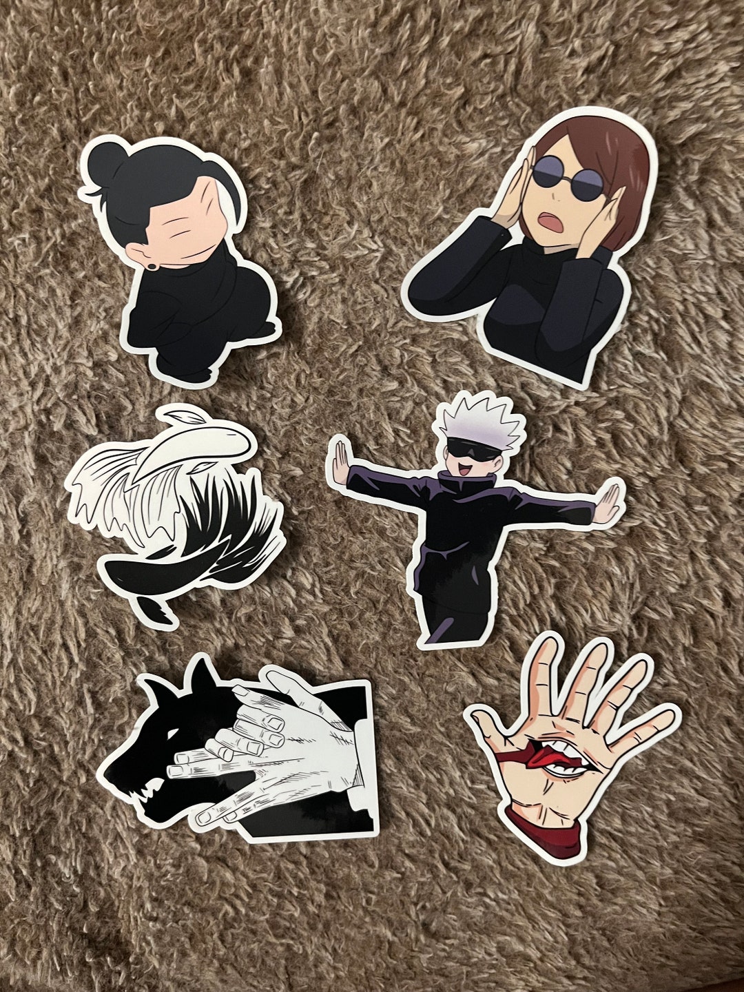 Jujutsu Kaisen Sticker Pack - Etsy