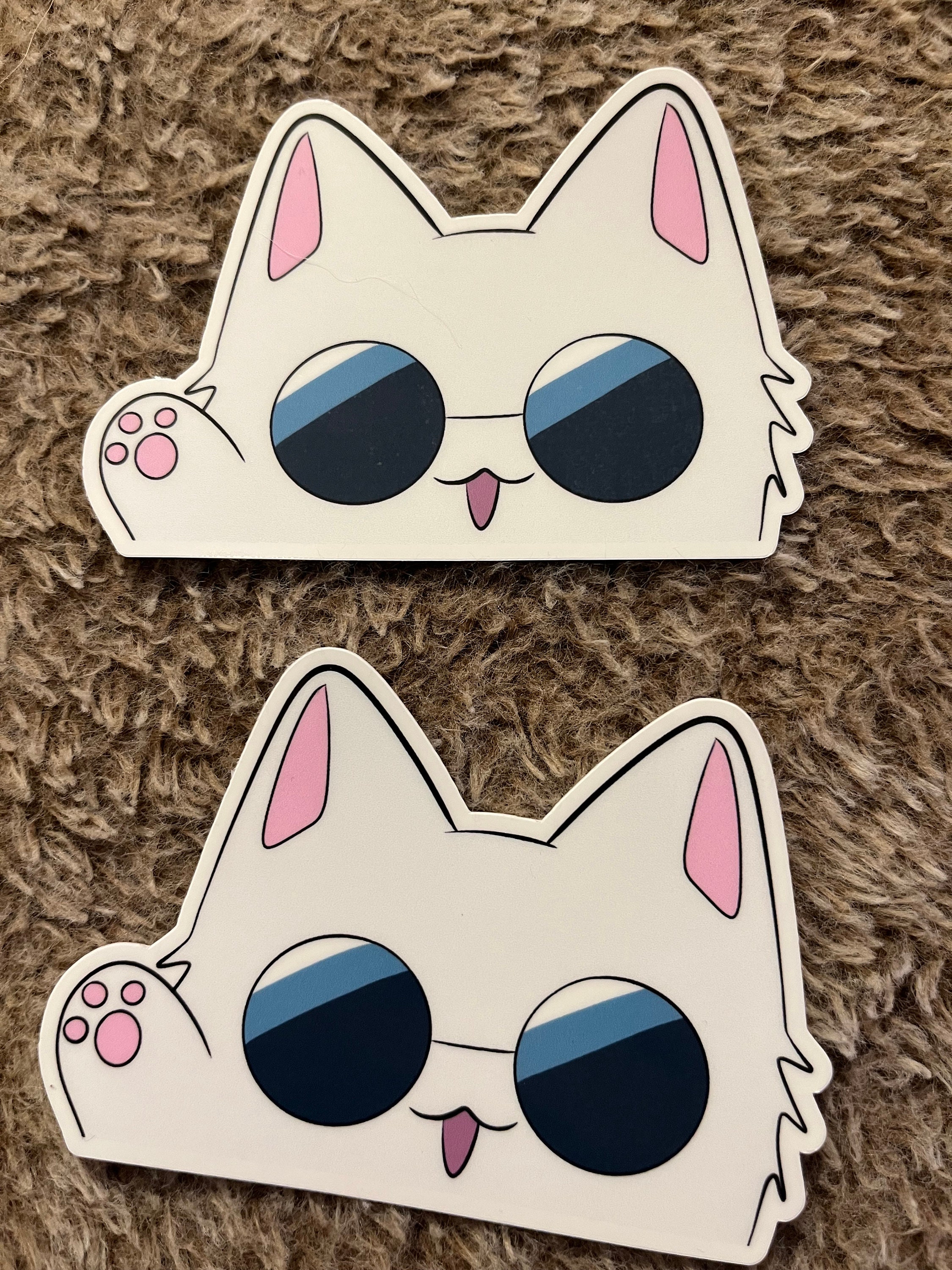 Jujutsu Kaisen Cat Sticker Pack - Etsy