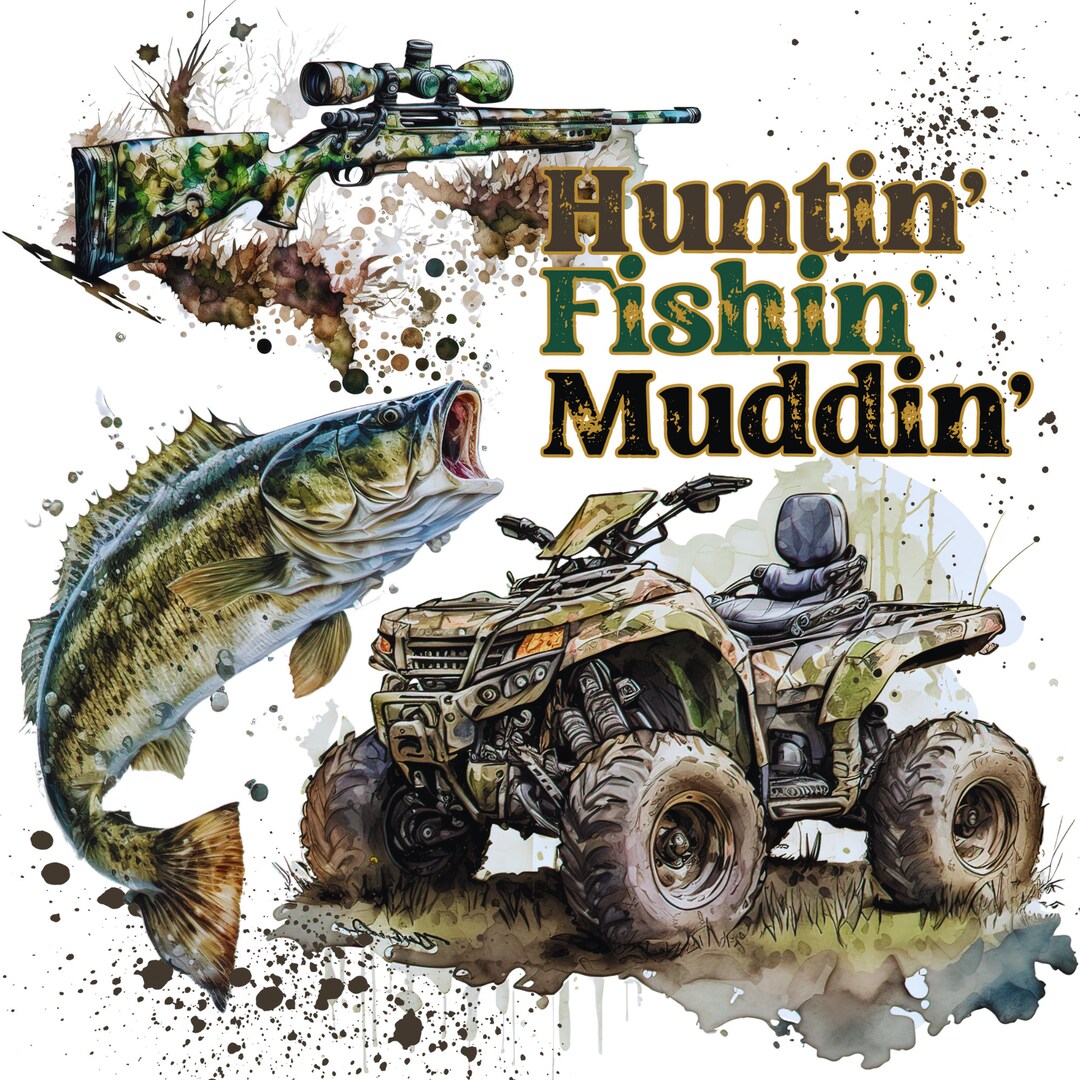 Hunting Fishing Mudding- Fabric Panel Square ~4"x4",5x5, 6x6, 8x8 ...
