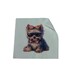 Cute Yorkie Fabric Panel 4,5, 6, 8, 10, 12, 14 Inch Fabric Panel for ...