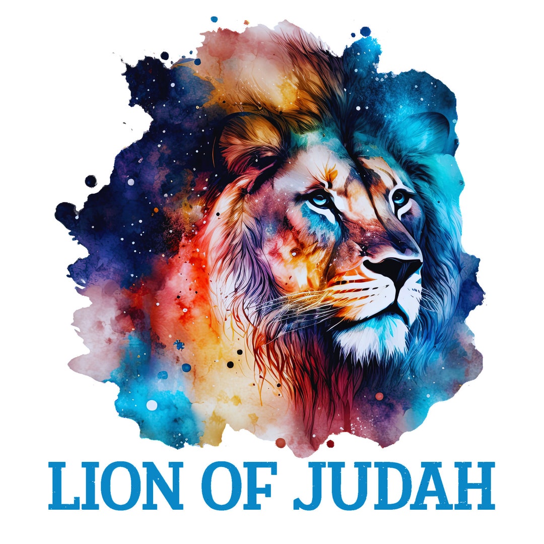 Lion of Judah- Fabric Panel Square ~4,5, 6, 8, 10, 12, 14 Inch Fabric ...