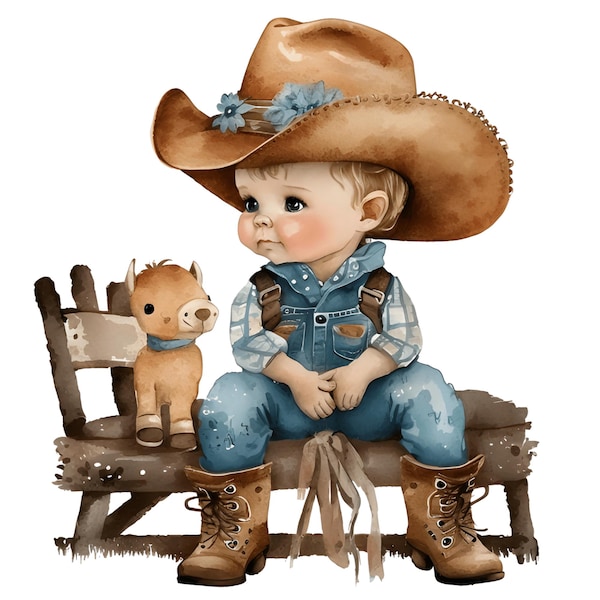 Cowboy Panel Fabrics - Etsy