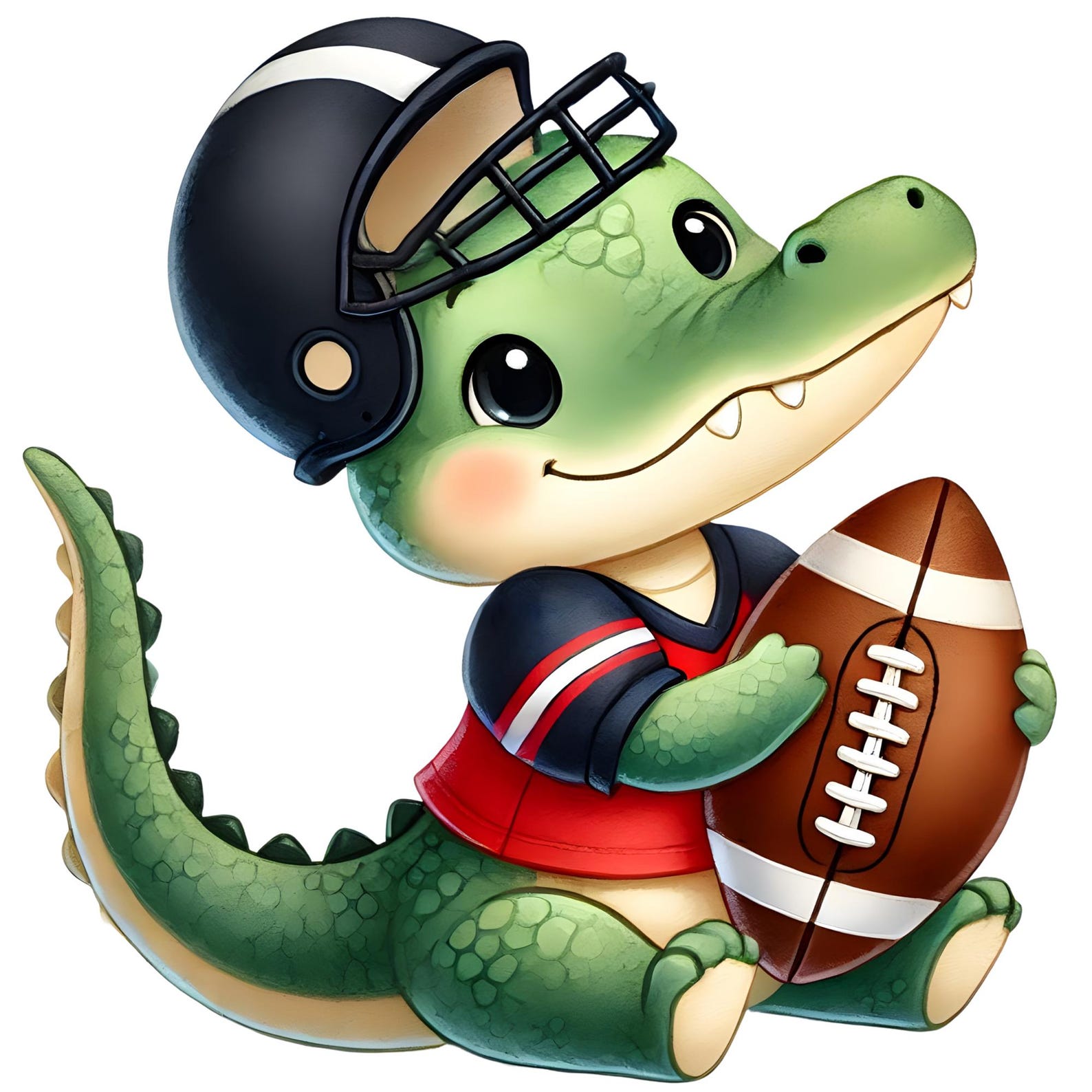 Alligator Football Fabric Panel Square ~4"x4",5x5, 6x6, 8x8, 10x10 ...