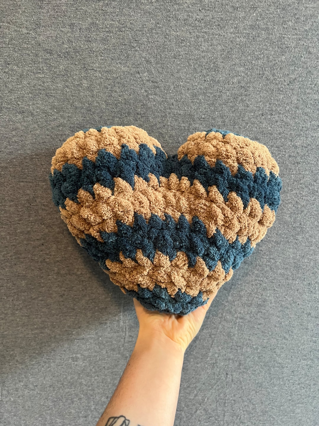 Snuggly Heart Pillow - Etsy