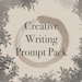 Creative Writing Prompts for Writers Guide to Improve Writing Exercise ...