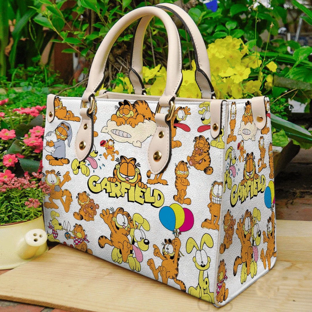Garfield Bag Garfield Purse Garfield Totebag Garfield - Etsy