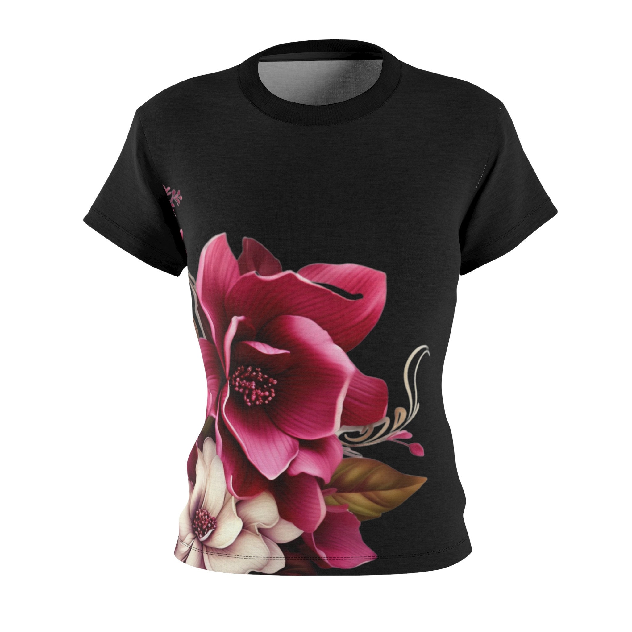 Flower Shirt, Gift for Her, Floral Print Shirt, Shirts, gift, shirt ...