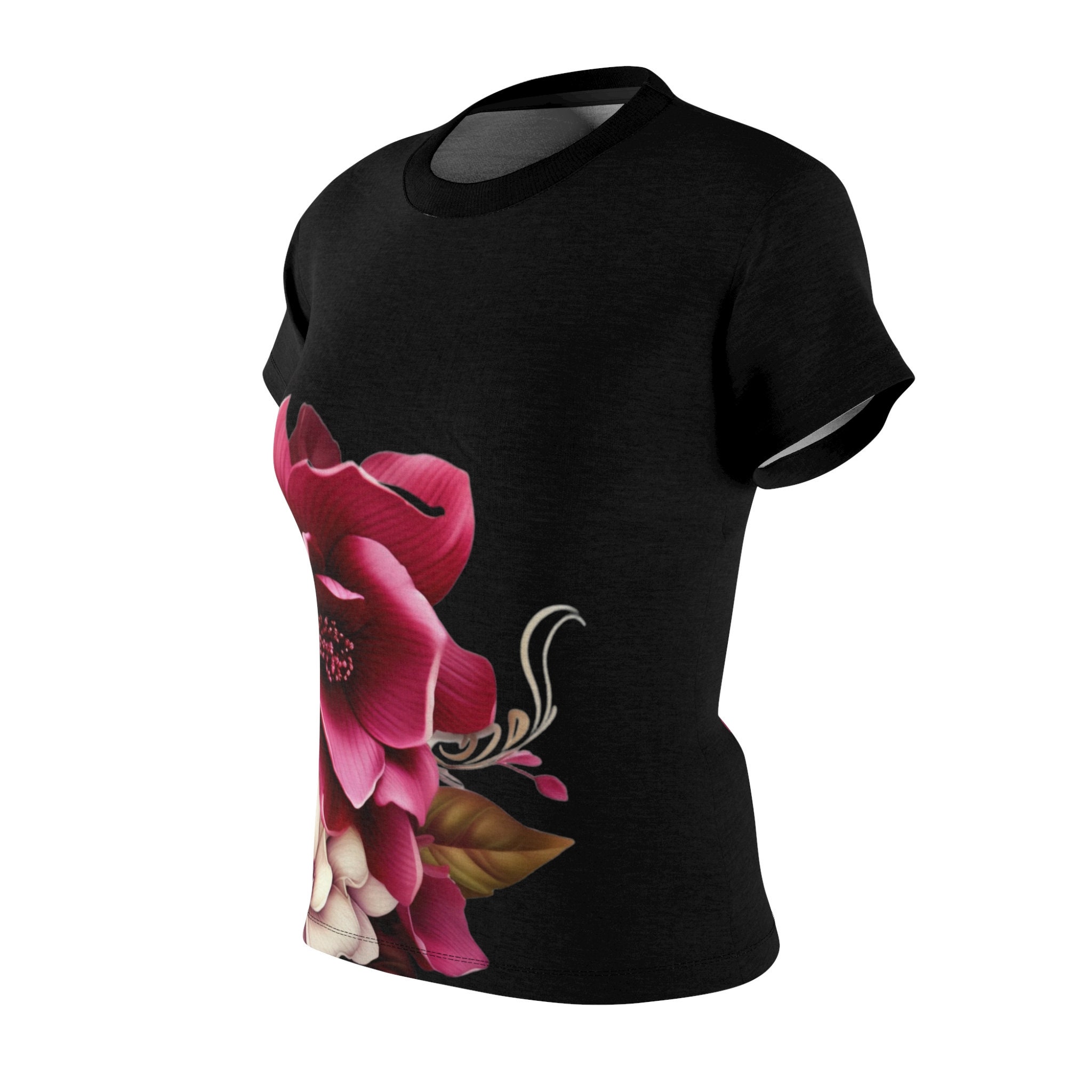 Flower Shirt, Gift for Her, Floral Print Shirt, Shirts, gift, shirt ...