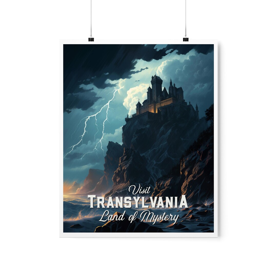 Transylvania, Land of Mystery Premium Matte Vertical Posters - Etsy