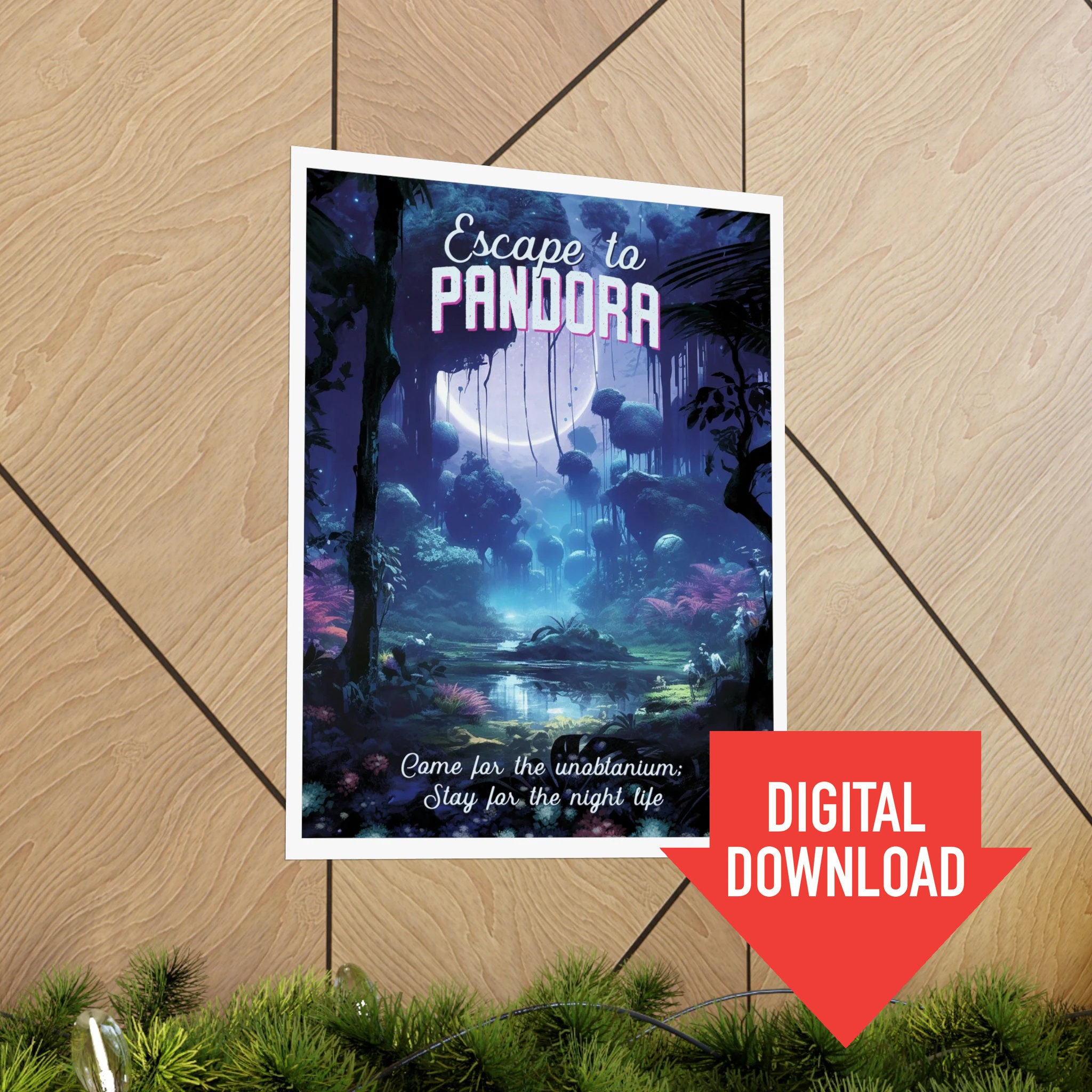 Pandora Avatar Artwork Wall Art Decor Poster Digital Download - Etsy