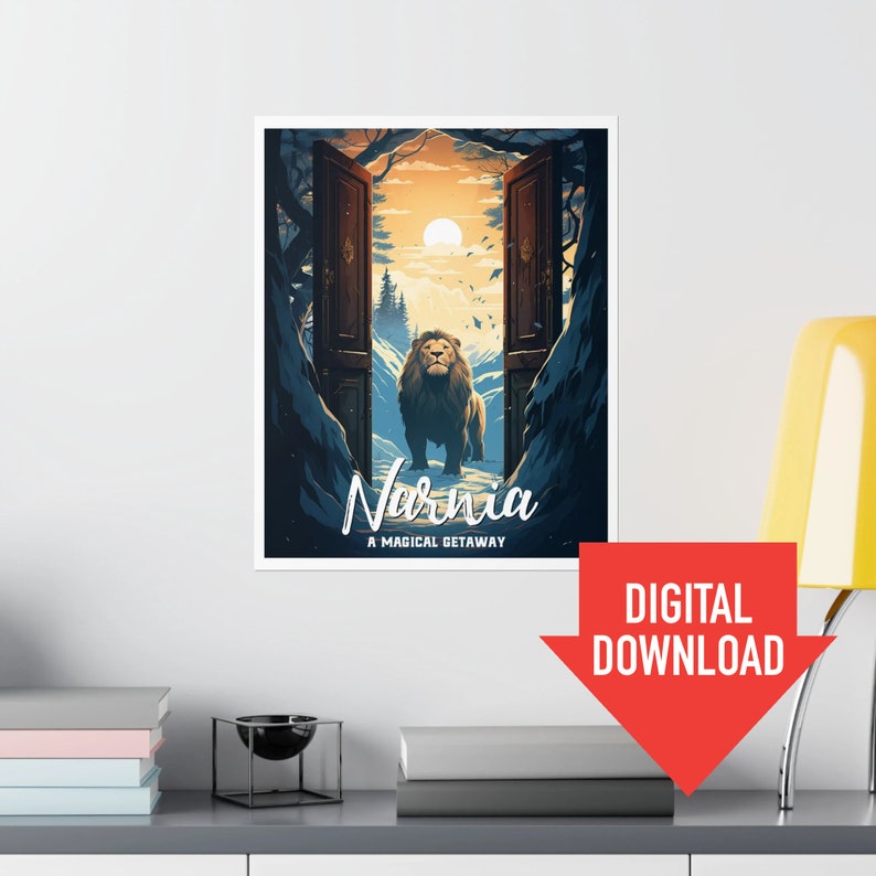 Narnia Magical Getaway Artwork Wall Art Decor Poster Digital Download ...