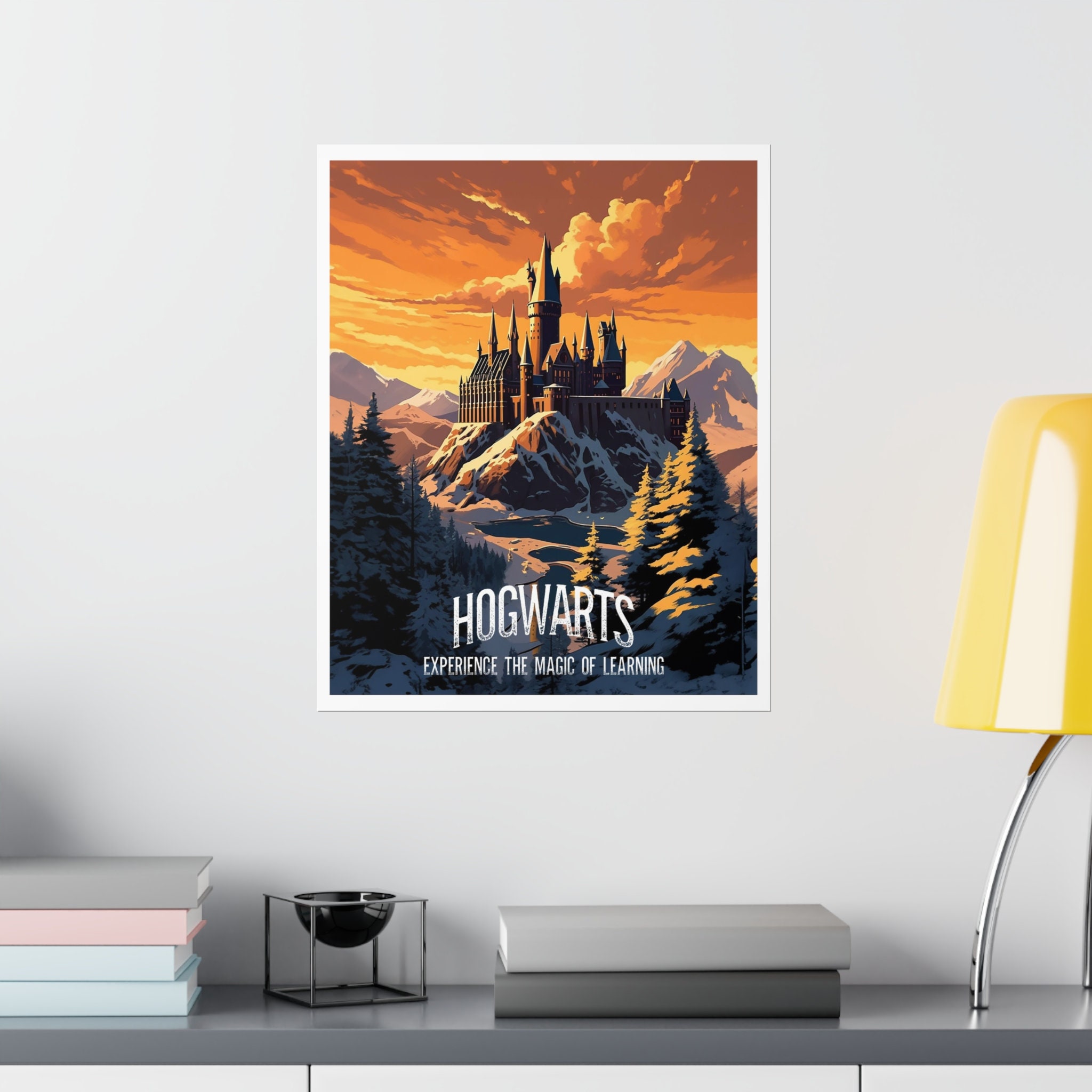 Harry Potter Hogwarts School of Witchcraft and Wizardry Premium Matte ...