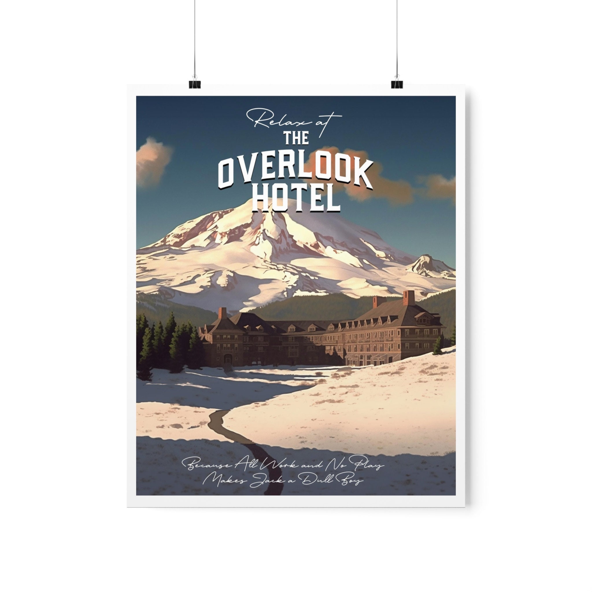 The Shining Overlook Hotel Premium Matte Vertical Posters - Etsy