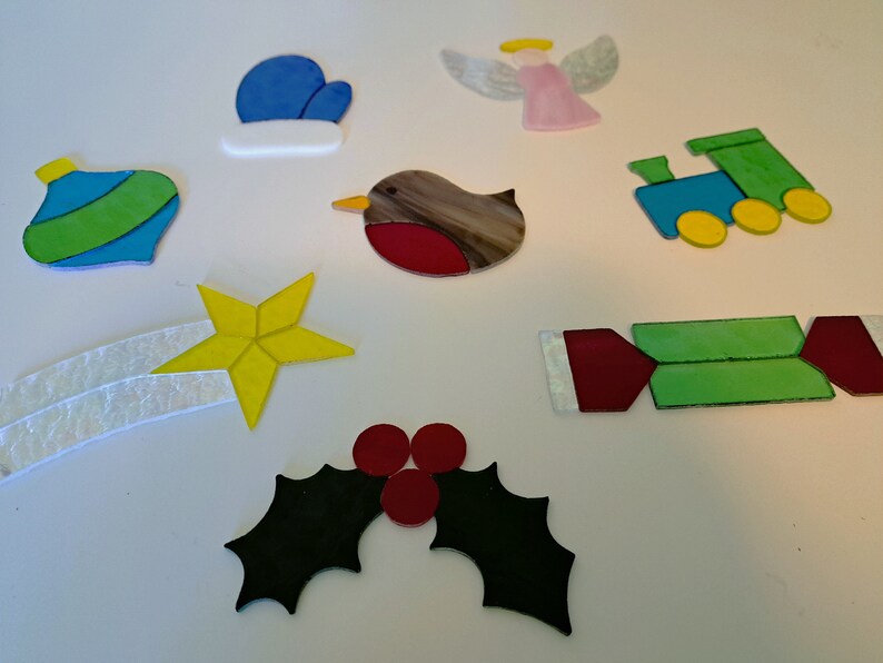 Stained Glass Advent Calendar - Etsy