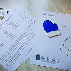 Stained Glass Advent Calendar - Etsy