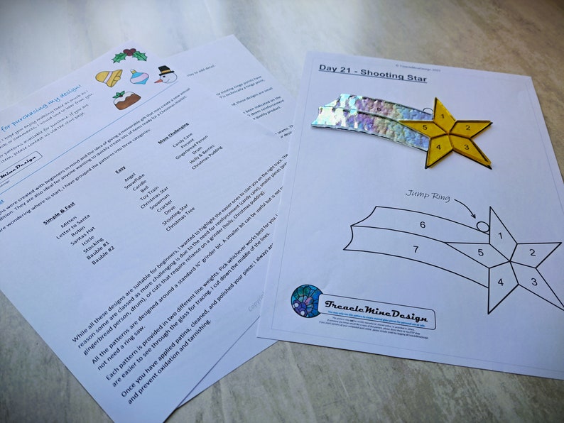 Stained Glass Advent Calendar - Etsy