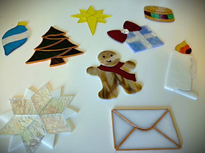 Stained Glass Advent Calendar - Etsy