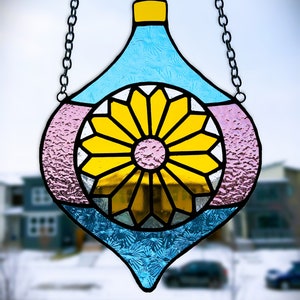 Vintage Christmas Bauble Suncatchers - Etsy