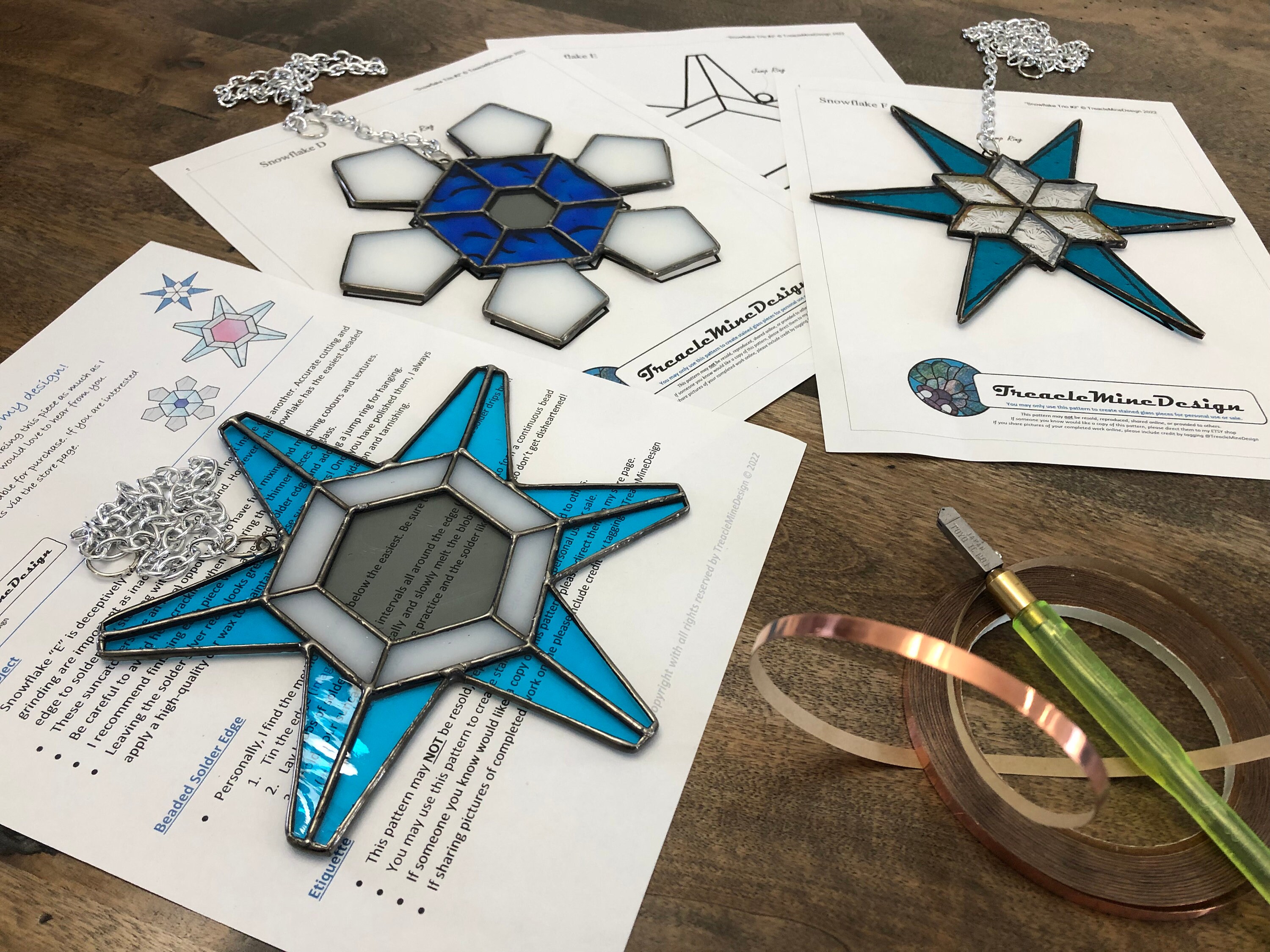 Snowflake Suncatcher Bundle - Etsy