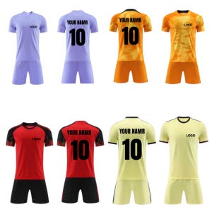 Personalized Sports Football Soccer Jersey Customize Your Name and ...