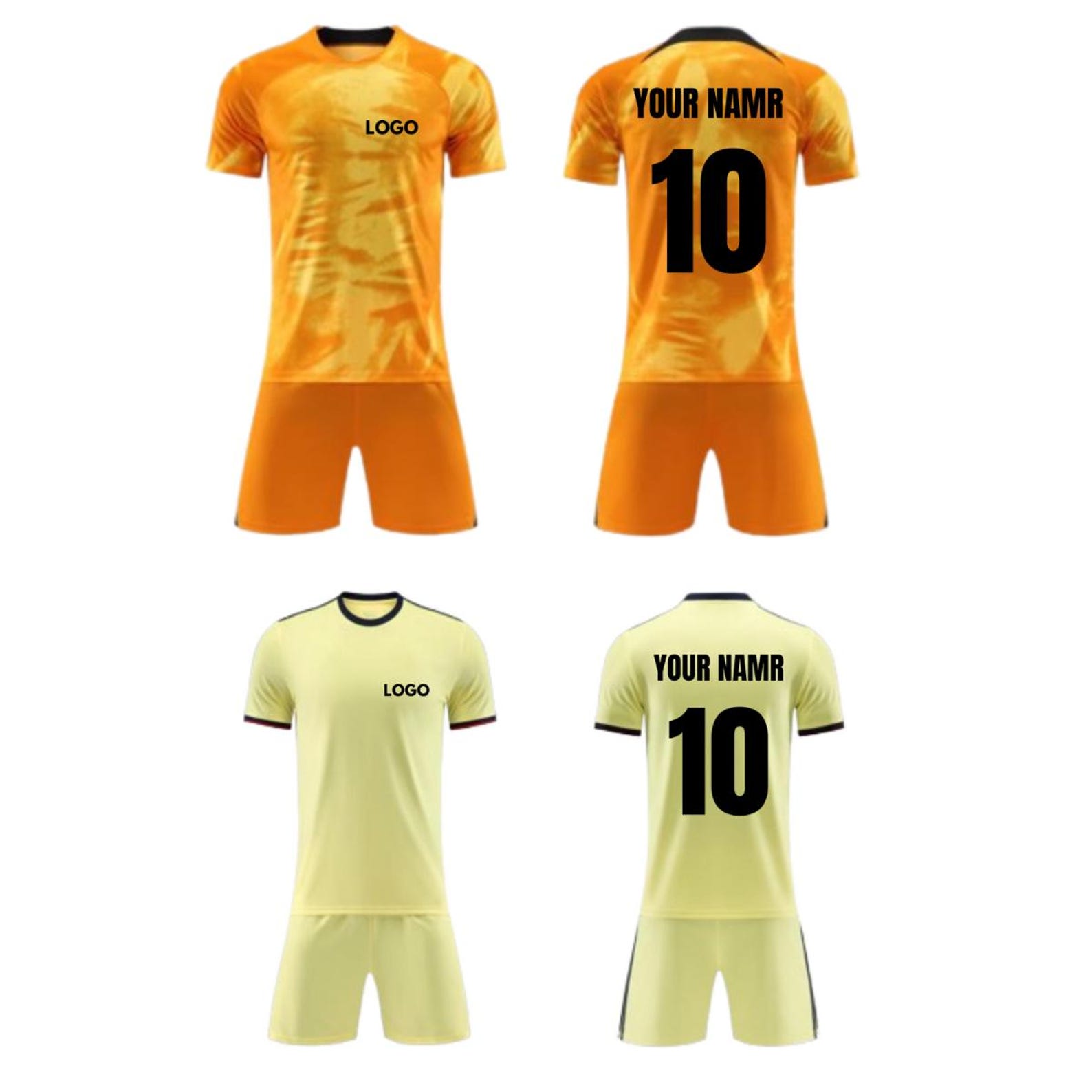 Personalized Sports Football Soccer Jersey Customize Your Name and ...
